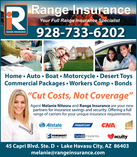 Range Insurance - Lake Havasu City, AZ | Mohave Local